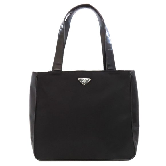 Prada | Bags | Prada Metal Tote Bag Nylon Material Womens Prada | Poshmark